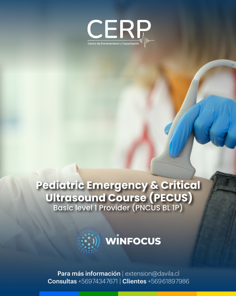 “Curso Ultrasonido Básico para Soporte Vital Pediátrico”- Médicos – CERP